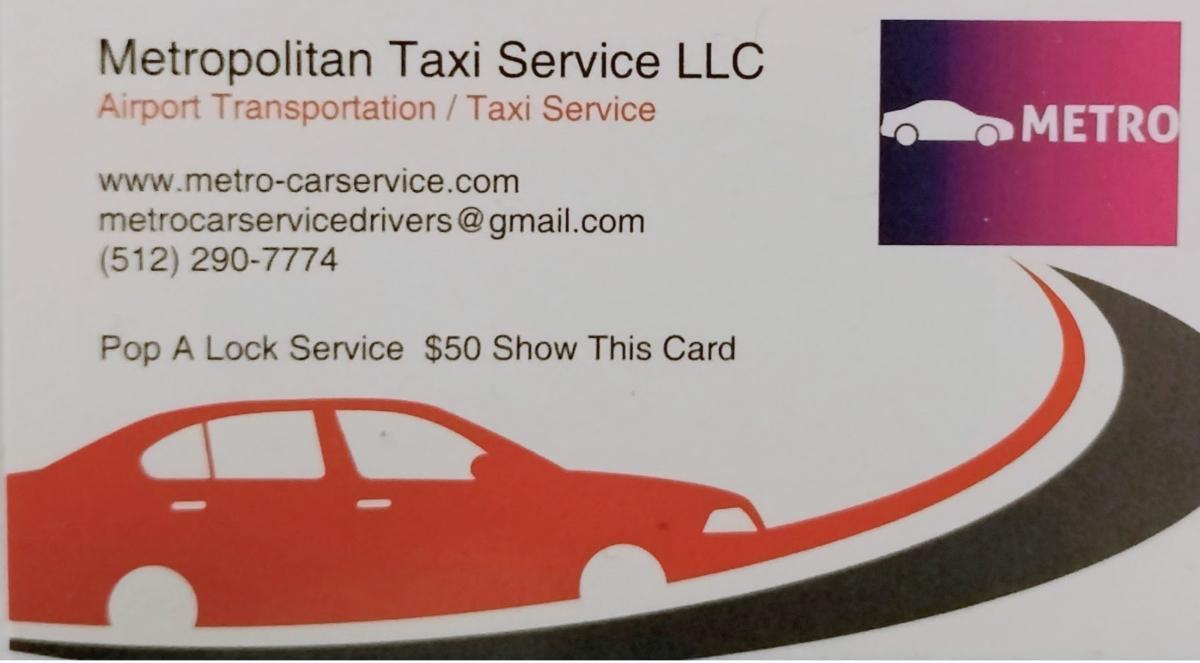 Metropolitan Taxi Service Offers Taxi Services in Austin, TX 78724