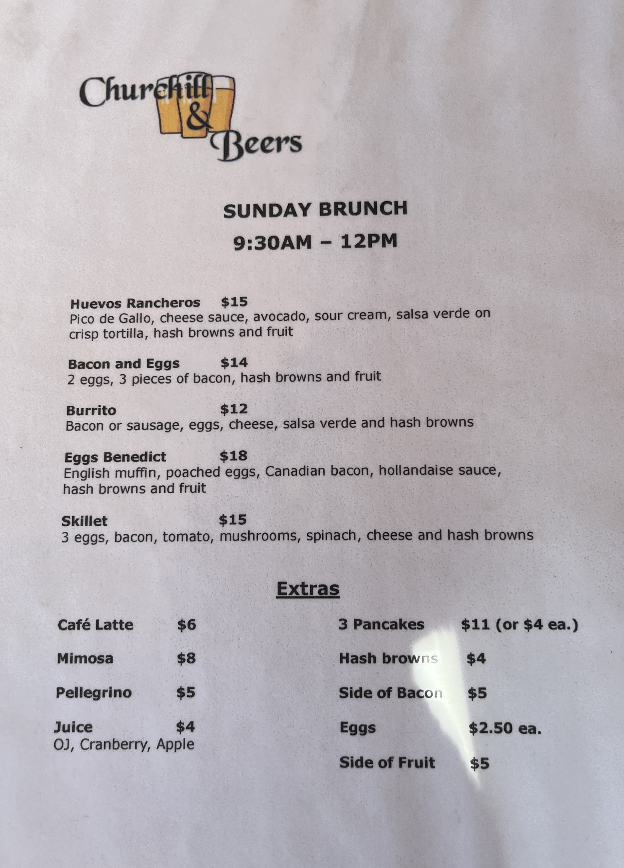 Churchill & Beers is a Family Restaurant in Aptos, CA 95003