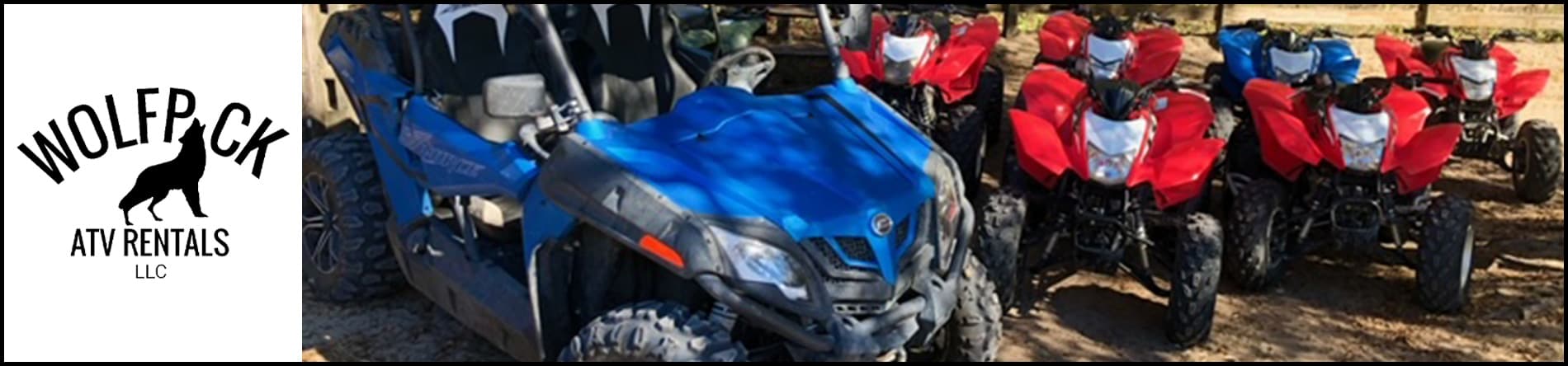 Wolfpack ATV Riding is an ATV Rental Company in Tampa, FL