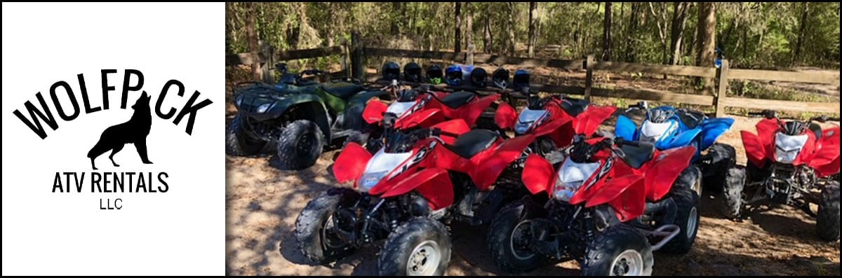 Wolfpack ATV Riding is an ATV Rental Company in Tampa, FL